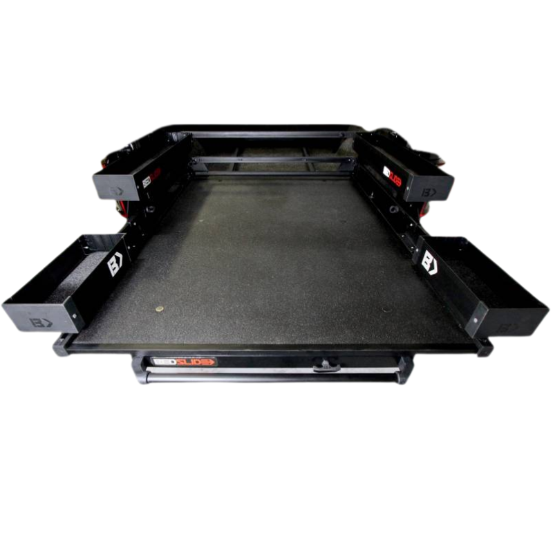 Bedslide Black BedBin Complete 5 Piece Kit Model BSA-BKB — Elite Truck