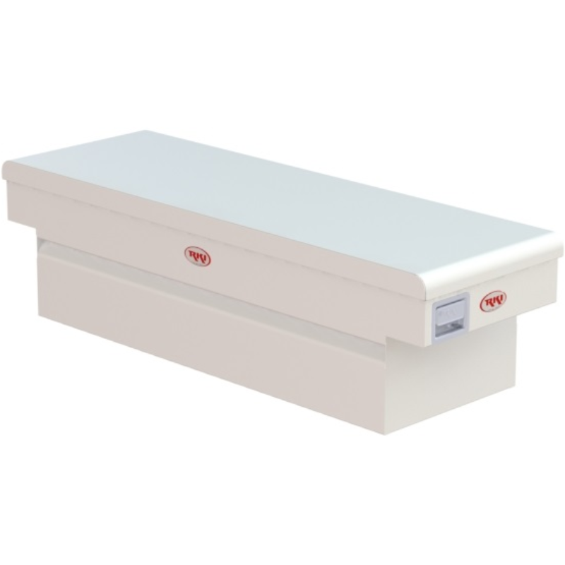 RKI Crossover Truck Tool Box C-Series White Steel Model C56 — Elite Truck