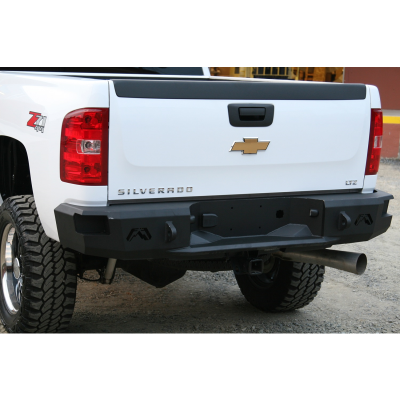 Fab Fours Heavy Duty Rear Bumper Model CH11-W2151-1 — Elite Truck
