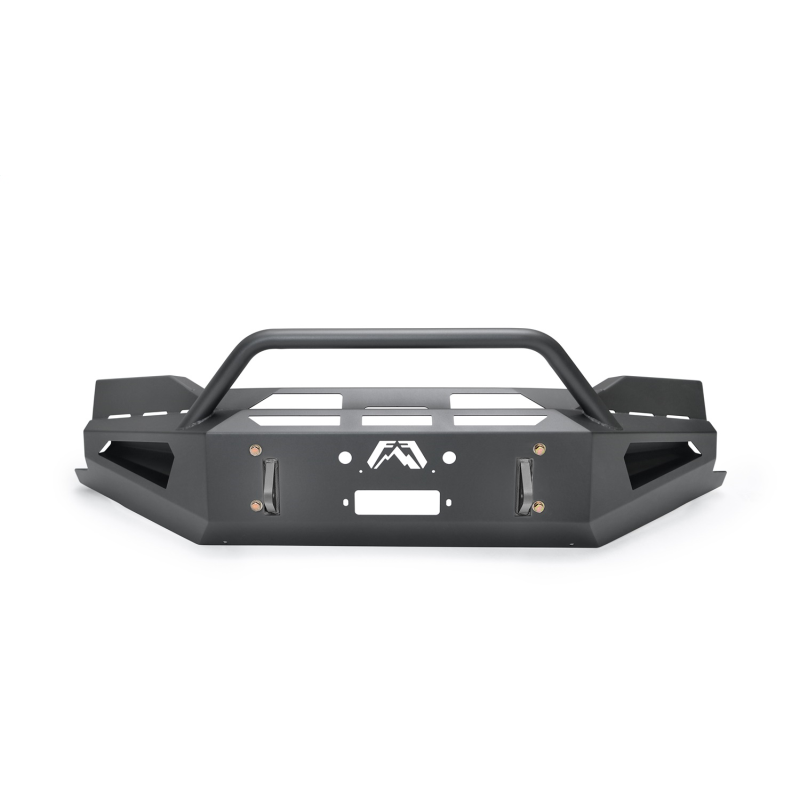 Fab Fours Red Steel Front Bumper w/ Pre Runner Guard Model CS19-RS4062 ...