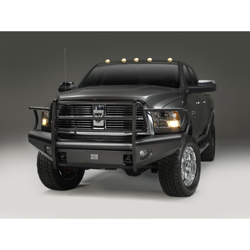 Fab Fours Elite Front Bumper w/ Grille Guard Model DR10-Q2960-1 — Elite ...