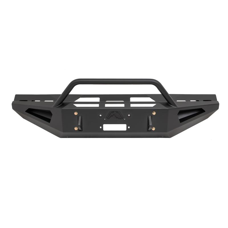 Fab Fours Red Steel Front Bumper w/ Pre Runner Guard Model DR94-RS1562 ...