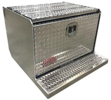 ATB Step Frame Box 27"H x 30"D x 34"W Single Drop and Bottom Open Door ...