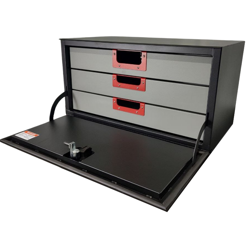Dyco Steel Underbody Truck Toolbox With Drawers — Elite Truck