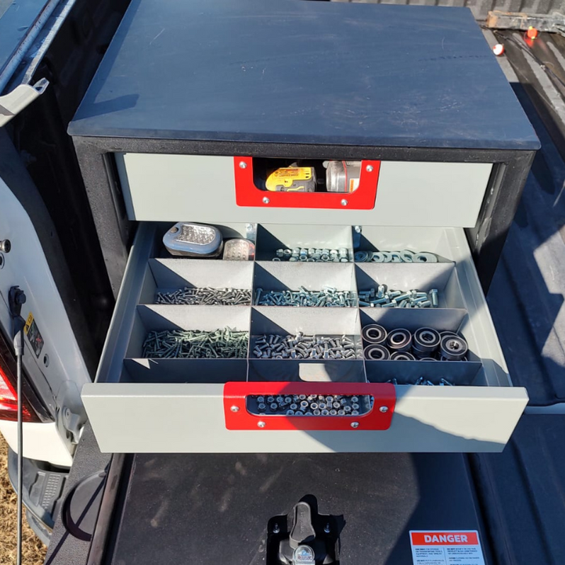 Dyco Steel Underbody Truck Toolbox With Drawers — Elite Truck