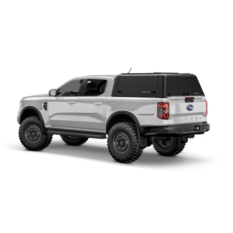 SmartCap Matte Black Truck Bed Cap EVOd Defender Series w/ Horizontal ...