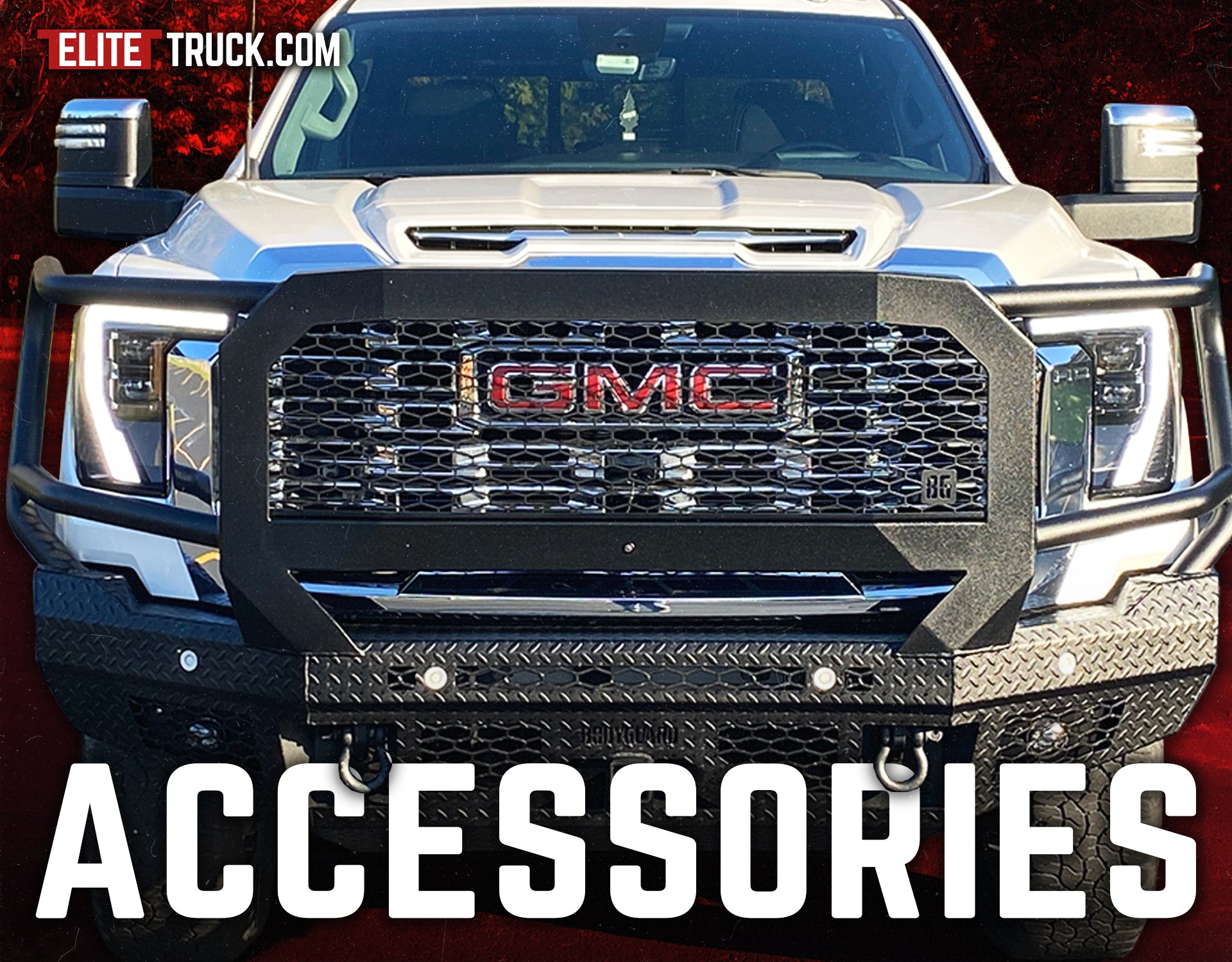 Bodyguard Freedom Front Base Non-Winch W/O Sensor Cutouts Bare Metal M — Elite Truck