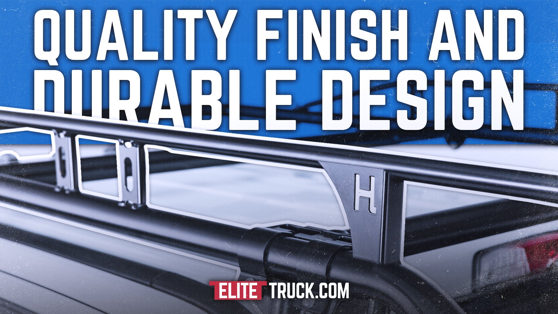 Holman Pro Rack Full Kit - Select Full-Size Trucks w/ Cap, 24" H Cap ...