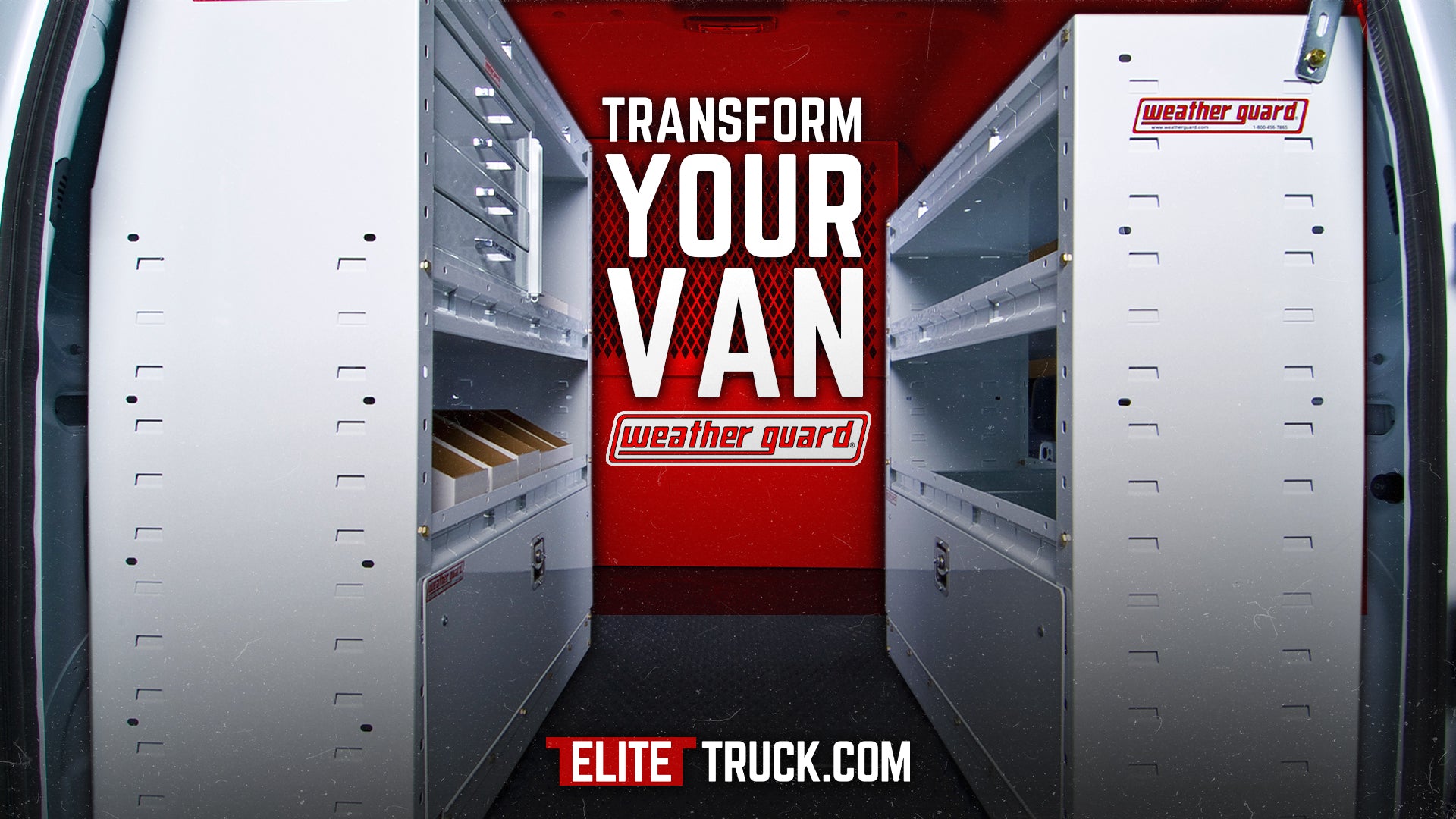 Weather Guard Electrical Contractor Van Package High-Roof Ford Transit ...