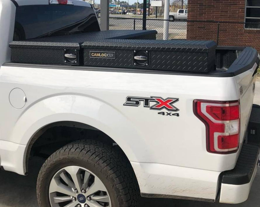 CamLocker Side Mount Tool Box 60 Inch Matte Black Aluminum SMB60MB ...