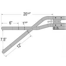 Vantech Black Aluminum Clamp-On Cargo Rack System Ford Econoline 1992 ...