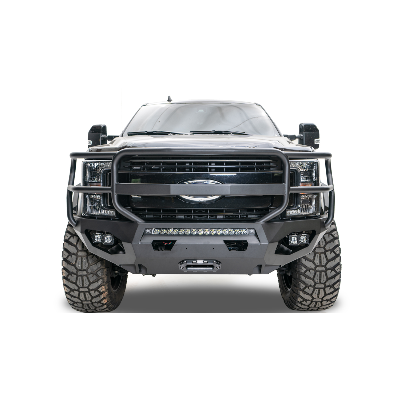Fab Fours Matrix Front Bumper w/ Full Grille Guard Model FS17-X4150-1 ...