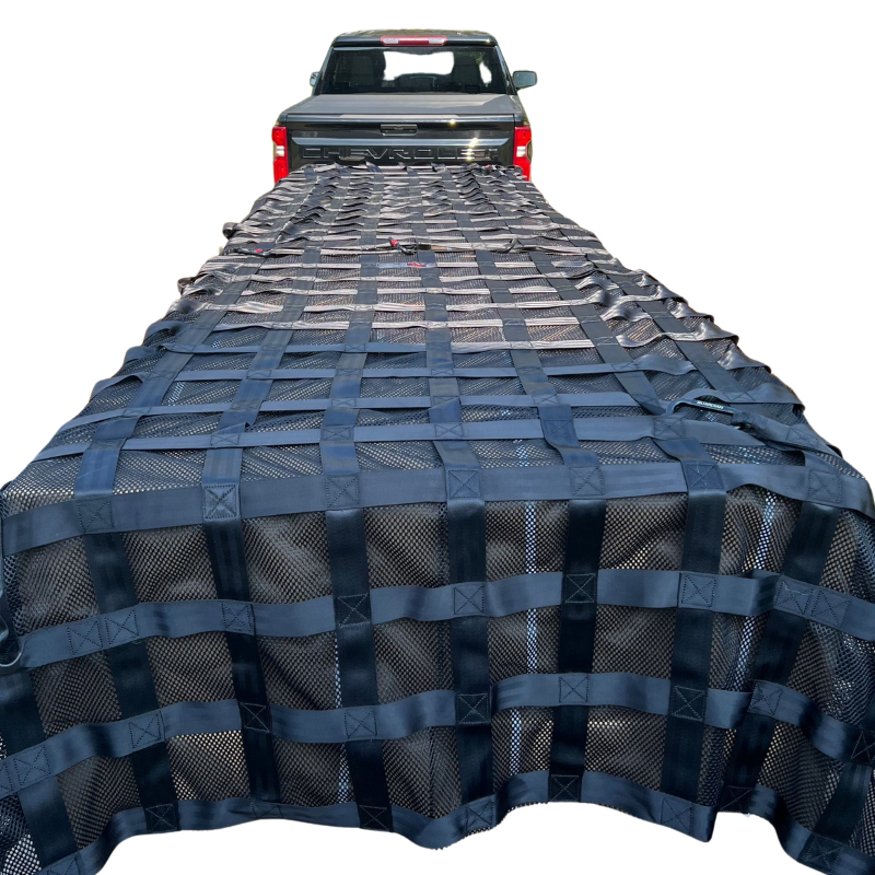 Guardian Flat Bed Safety Net 74" x 196" Model FB-NET — Elite Truck