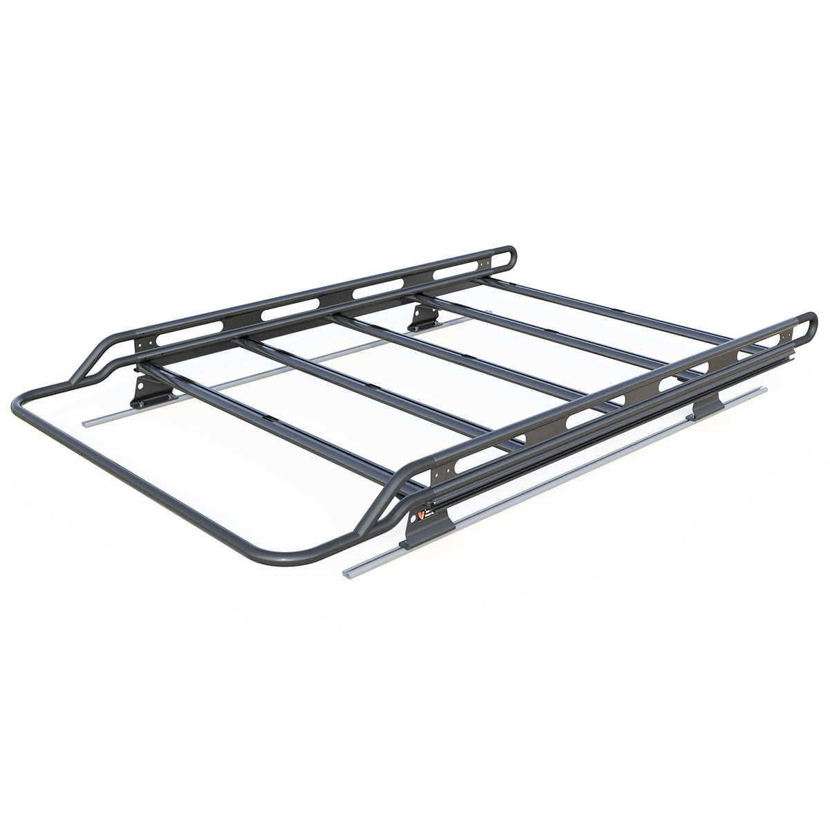 Vantech Black Aluminum Bolt-On Cargo Rack System Ford Transit Connect ...