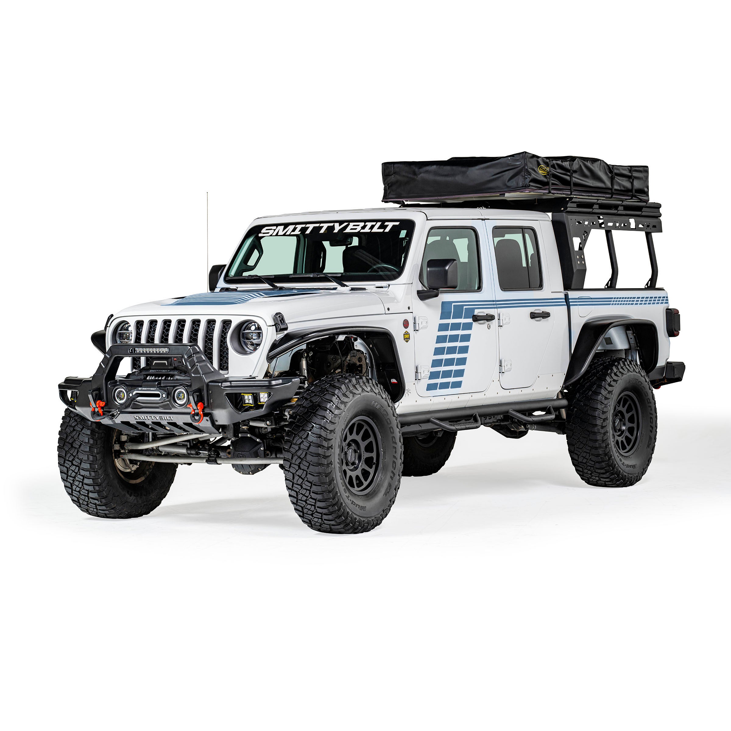 Smittybilt Sure Side Steps Model DN275-S4S — Elite Truck