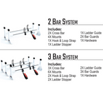 Vantech 3 Bar Steel 72" Knapheide Kuv Ladder Rack Black Model H5100335 ...