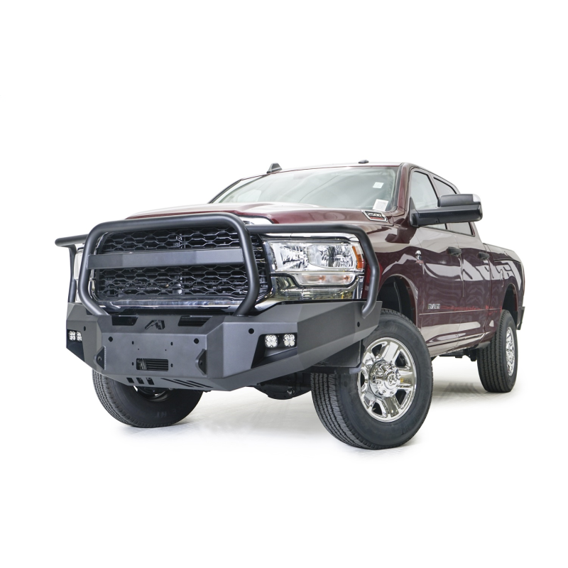 Fab Fours Premium Winch Front Bumper w/ Grille Guard Model DR19-A4450 ...