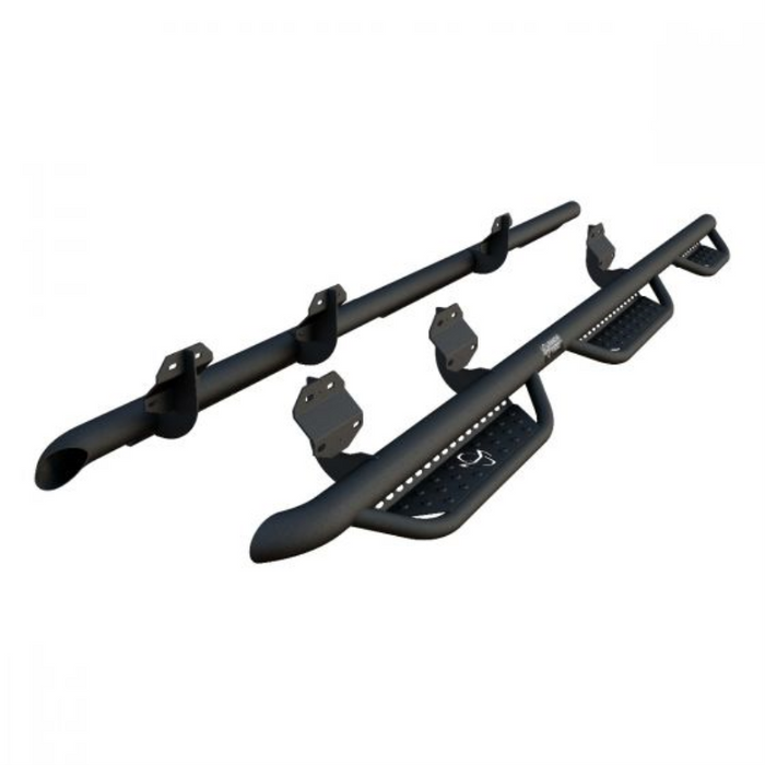 Ranch Hand Midnight Series Side Steps Model MRSF17DC8B6S — Elite Truck