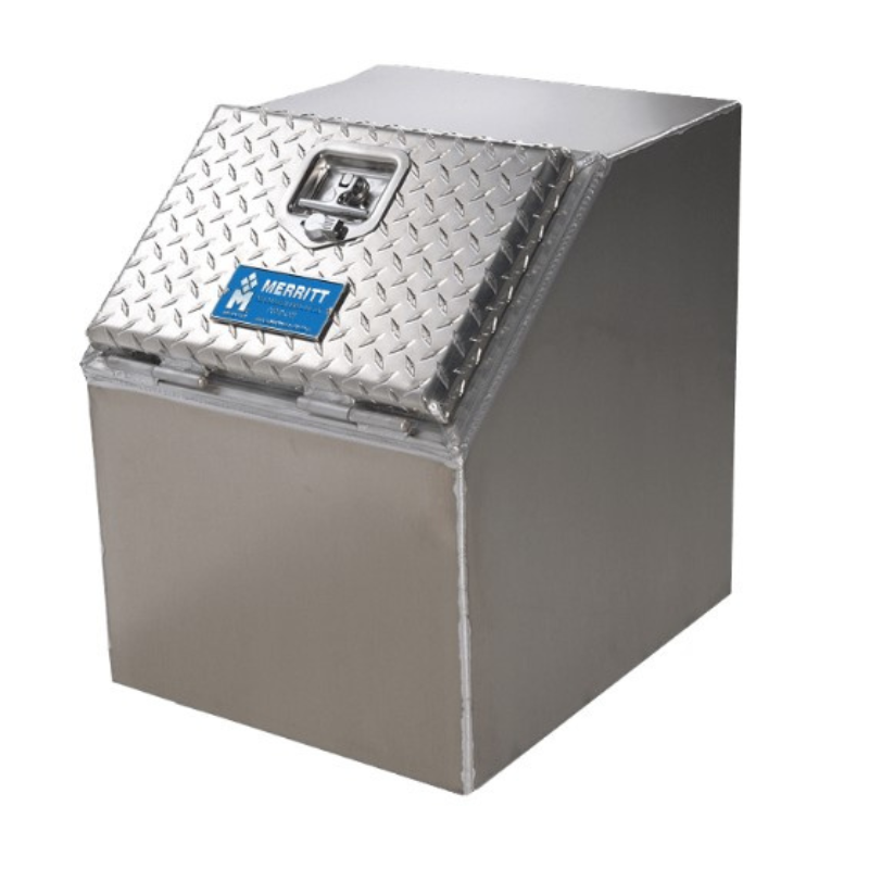 Merritt Saddle Box With Diamond Plate Door 22"H x 21"D x 36"W Model 48 ...