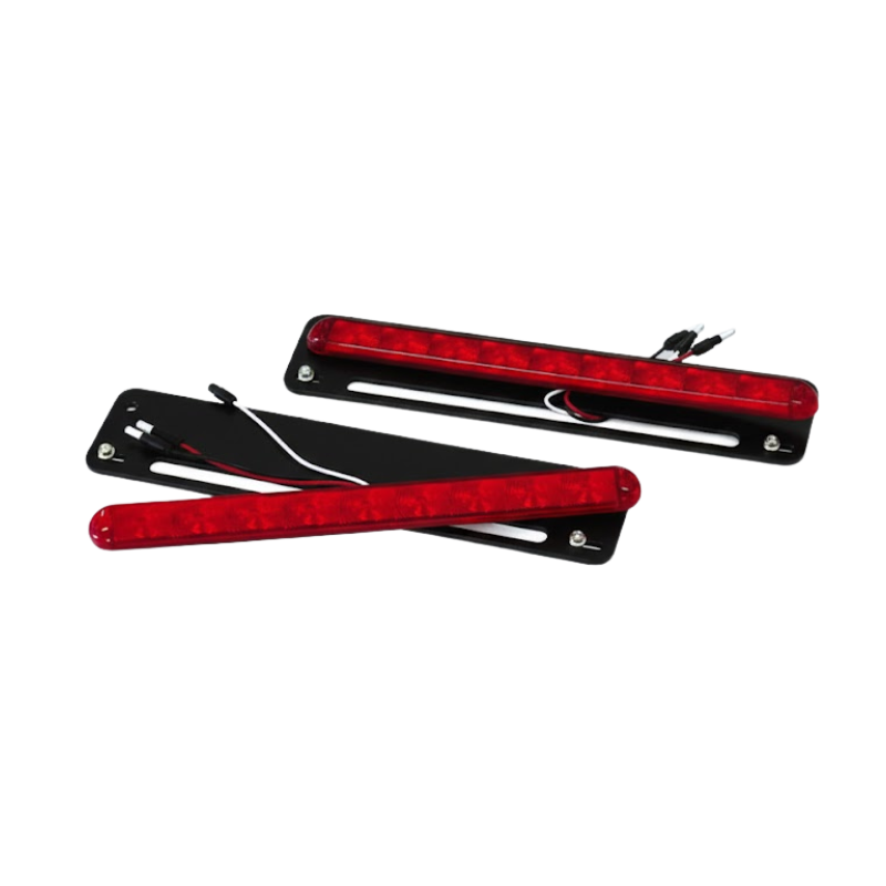 Merritt Lights & Bracket Satin Black Model 7252-4 — Elite Truck