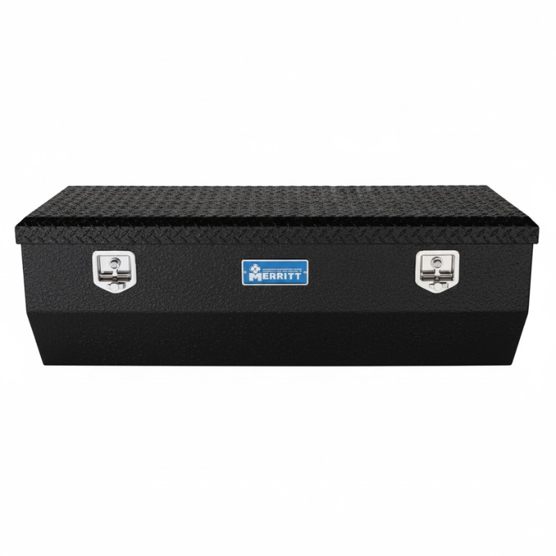 Merritt Chest Tool Box 19"H x 20"D x 47"L Tapered Front Textured Black ...