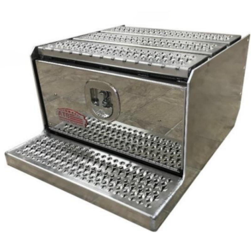 ATB Step Frame Box 27"H x 30"D x 34"W Single Drop and Bottom Open Door ...