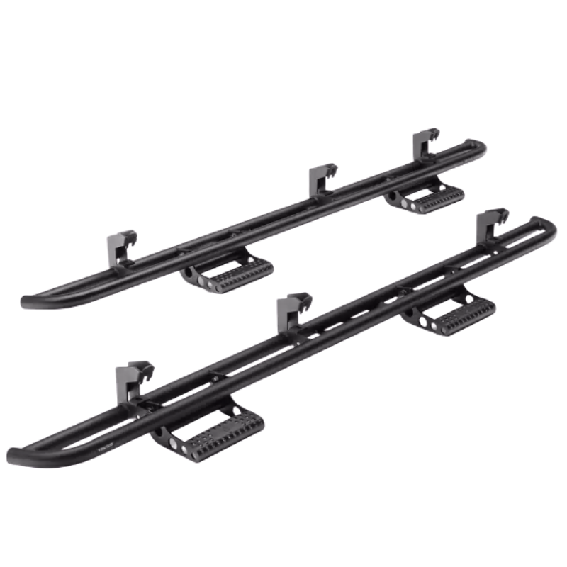 N-Fab RKR Step System Textured Black Steel Model T224RKRCCS4 — Elite Truck