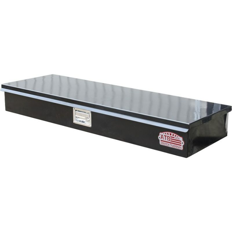 ATB Top Mount Toolbox Single Lid 6"H x 14"D x 60"W Black Steel Model S ...