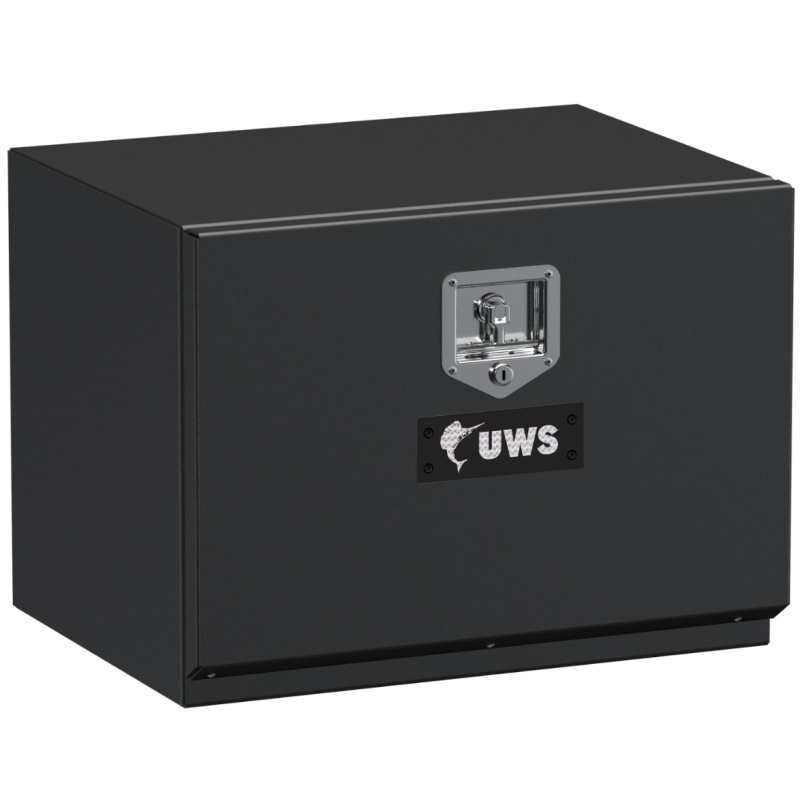 UWS Matte Black Steel 24" Single-Door Underbody Tool Box Model ST-TBUB — Elite Truck