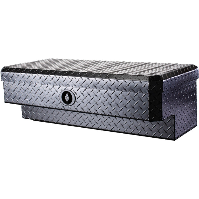 Merritt Side Mount Truck Box 18x16x90 Satin Black Diamond Plate Model ...