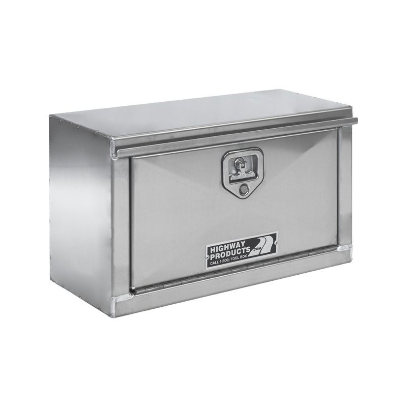 Highway Product 24 X 18 X 18 Underbody Box Smooth Aluminum Single Drop ...