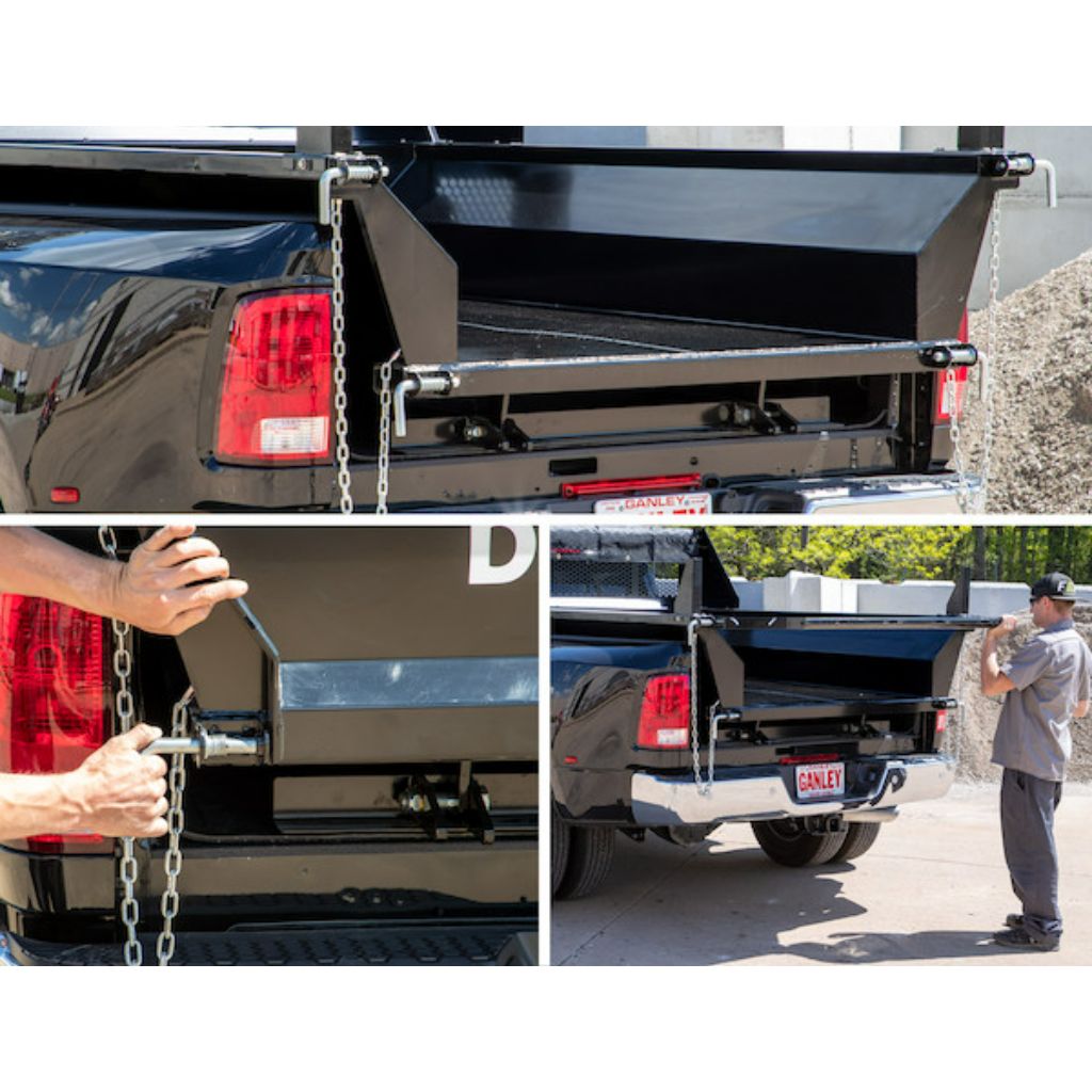 Buyers Products DumperDogg® Black Carbon Steel Truck Dump Bed Insert F ...