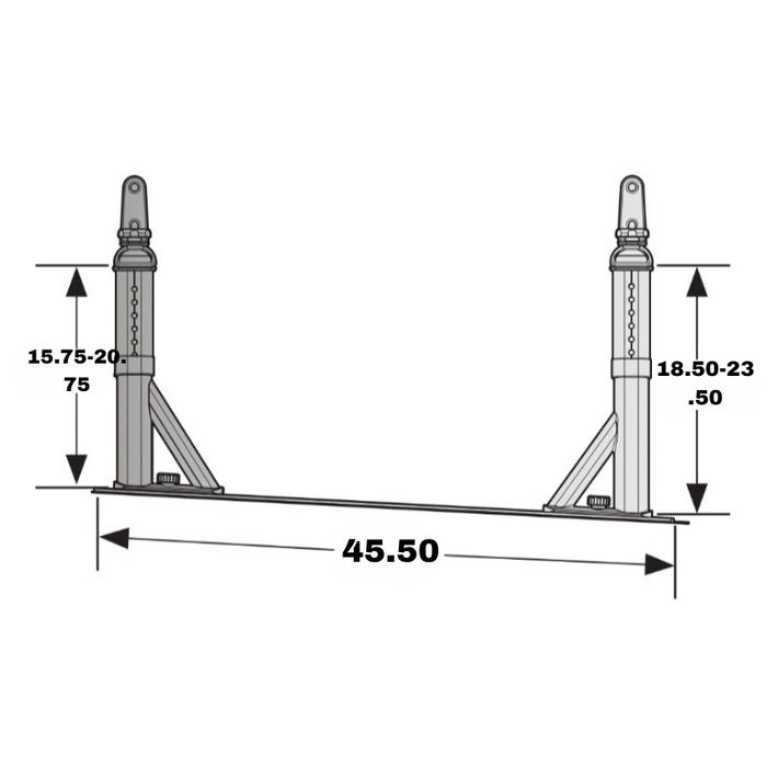 Vantech Honda Ridgeline 2005-16 (All trims) Black Aluminum 65" Ladder ...