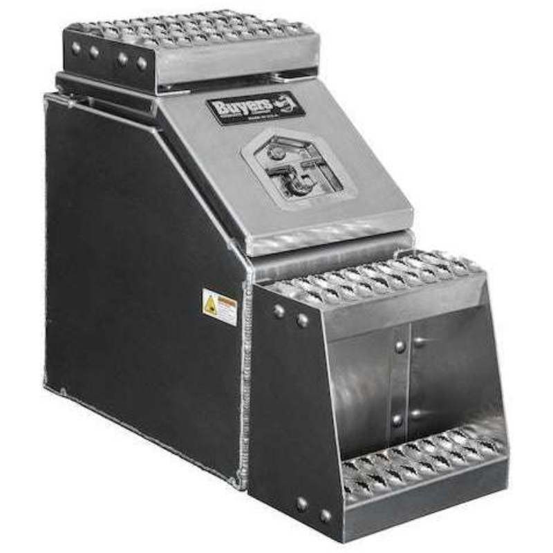 Buyers Products WideOpen™ Class 8 Step Box for Semi Trucks - 12 Inch W ...