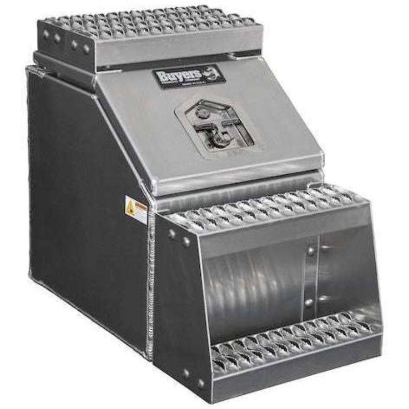 Buyers Products WideOpen™ Class 8 Step Box for Semi Trucks - 16 Inch W ...