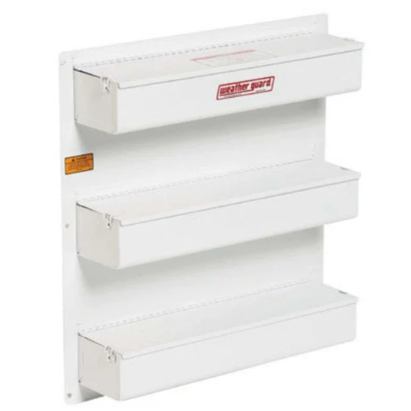 Weather Guard Door Organizer Closed Trays 21.75" X 20.25" Model 9871-3 ...