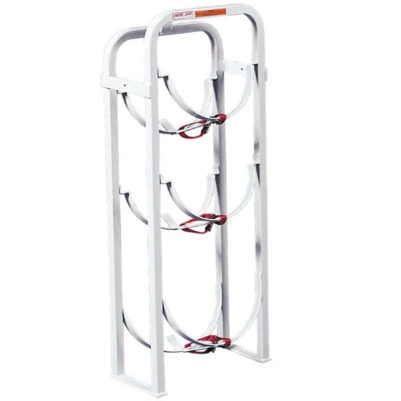Weather Guard Refrigerant Tank Rack 2 X 30Lbs 1 X 50Lbs 40" X 8" X 15 ...