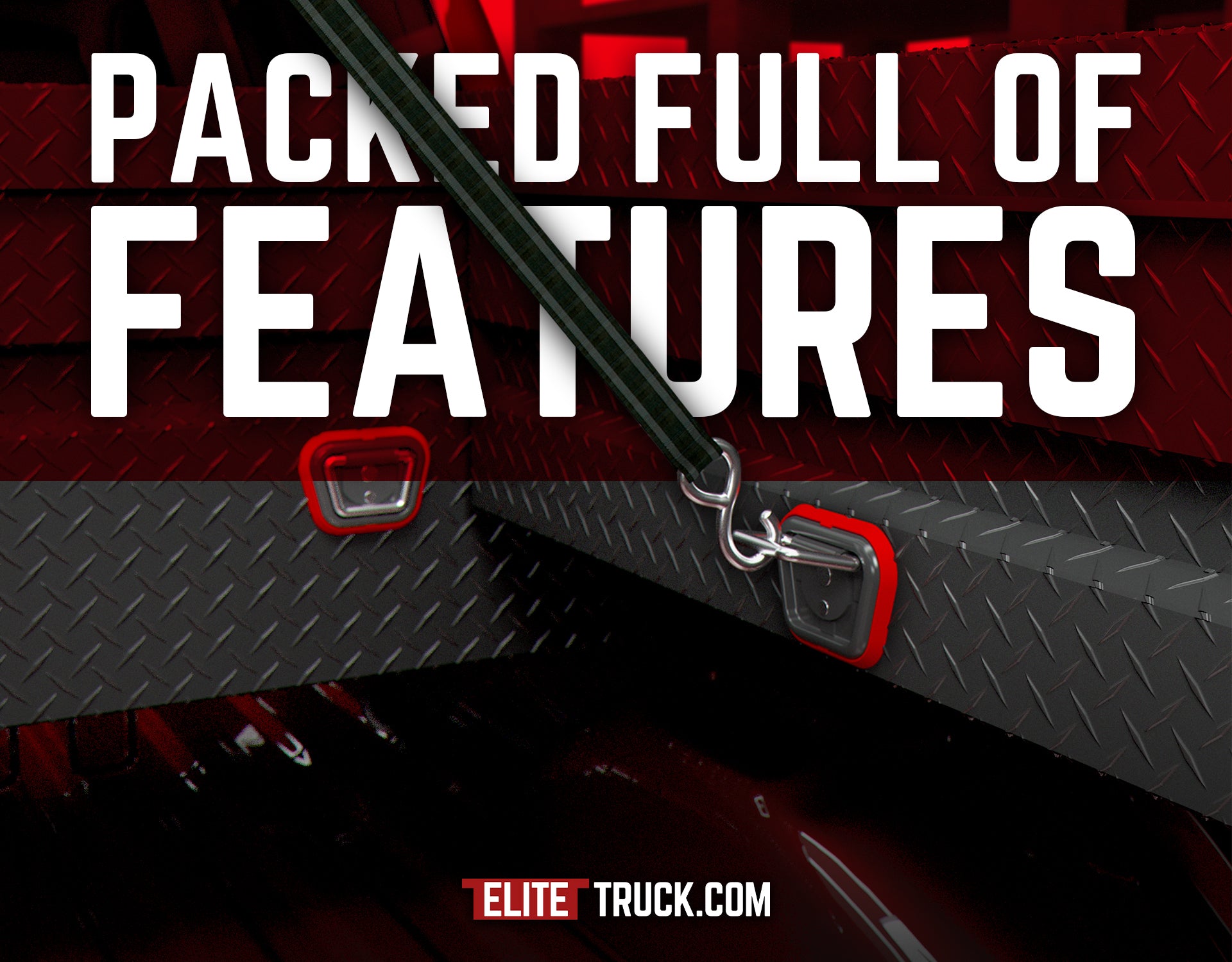 Weather Guard Side Mount Tool Box Gloss Black Aluminum 56X17X13 Model ...