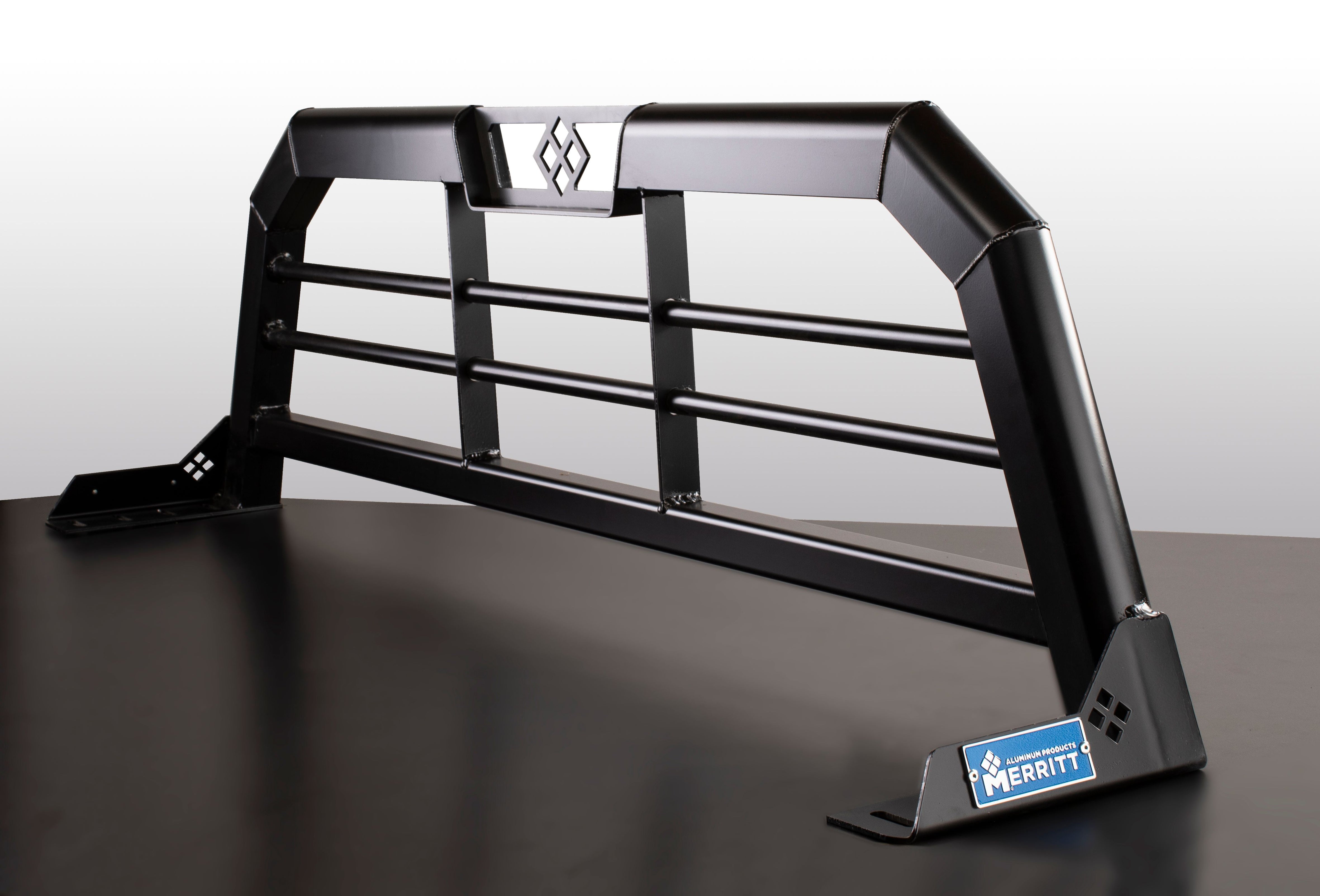 Merritt Aluminum Headache Rack Horizontal Bar Above Cab High Select GM ...