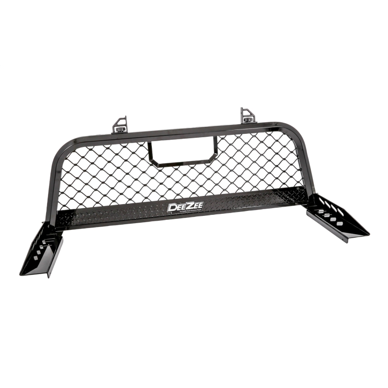 Dee Zee Aluminum Front Cab Rack W/Mesh Gloss Black Model DZ95072RB ...