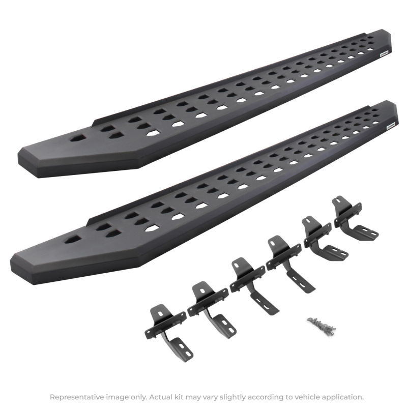 Go Rhino RB20 Running Boards with Mounting Brackets Kit Model 69450673 ...