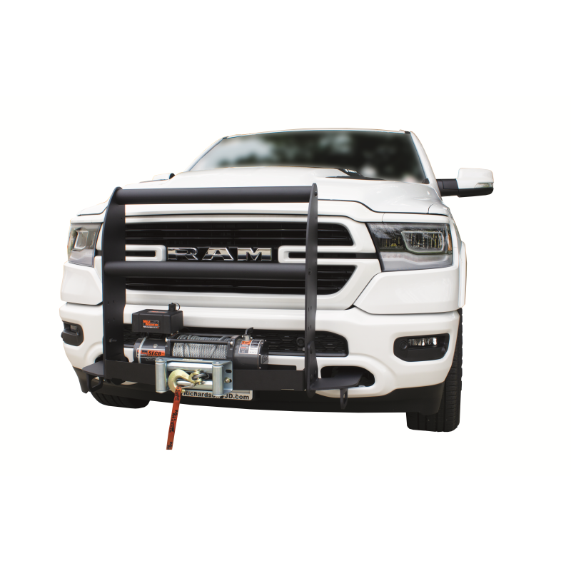 Go Industries Winch Grille Guard - Black Model 33675B — Elite Truck