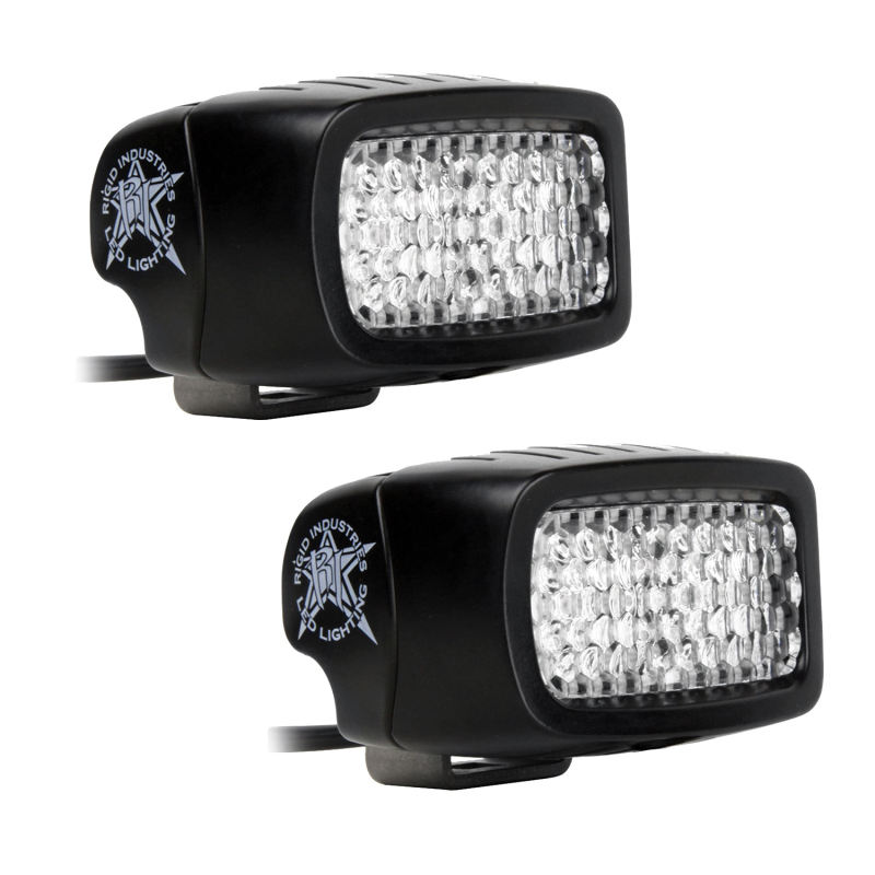 Rigid Industries Back-Up Kit, Includes 2 SR-M Series PRO Flood Diffuse ...