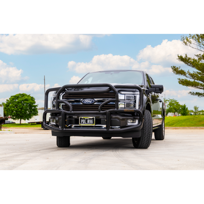 Ex-Guard Kit Extreme-Duty Full-Height Coverage Black Grille Guard Kit ...