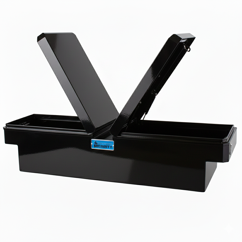 Merritt Gull Wing Crossover Tool Box Standard Depth Smooth Aluminum Gl ...