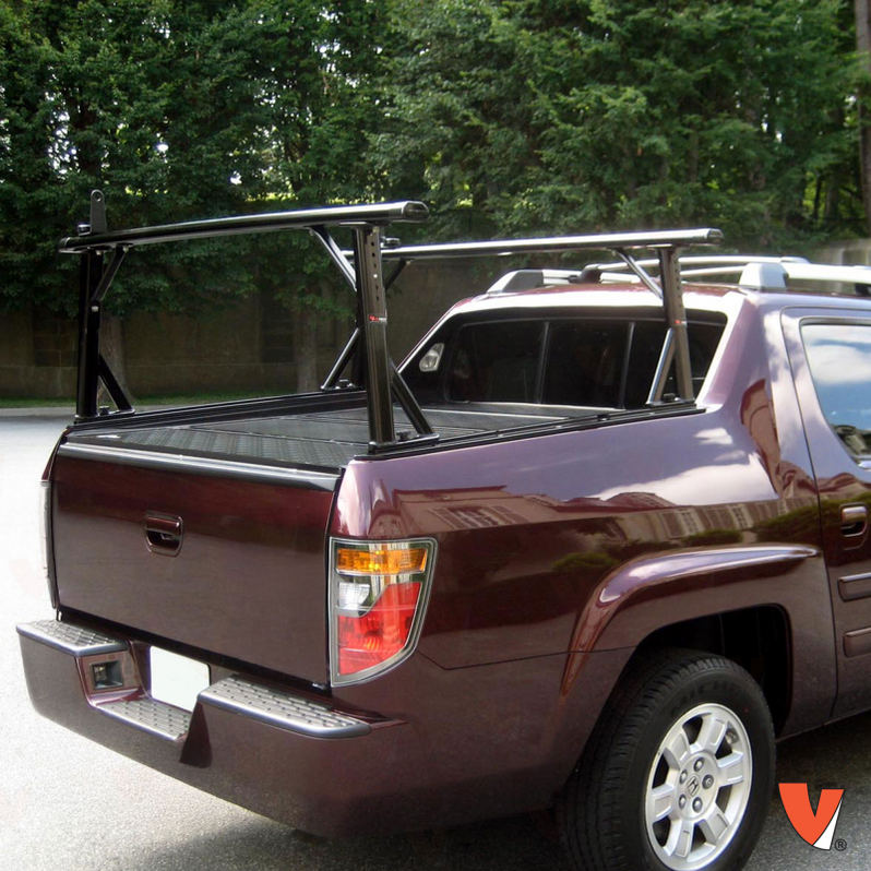 Vantech Honda Ridgeline 2005-16 (All trims) Black Aluminum 65" Ladder ...