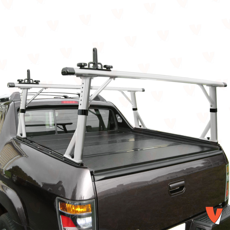 Vantech Honda Ridgeline 2005-16 (All trims) Silver Aluminum 65" Ladder ...