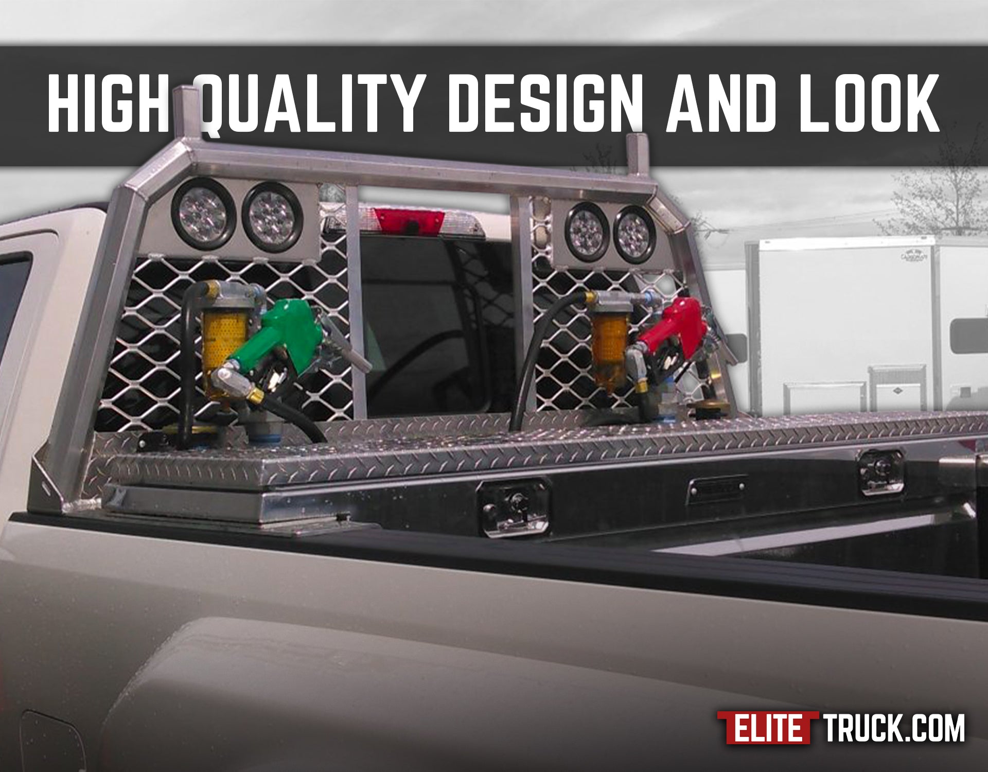 ProTech Headache Rack - 88-98 Chevy Silverado/Gmc Sierra Louver 24Leg ...