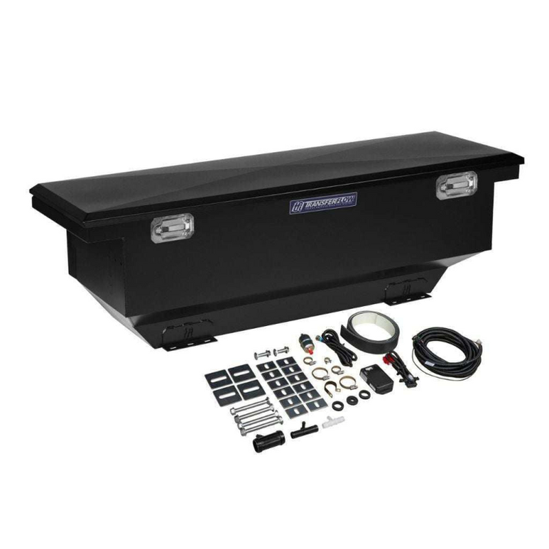 Transfer Flow 70 Gallon Auxiliary Diesel Fuel Tank Tool Box Combo - TR ...
