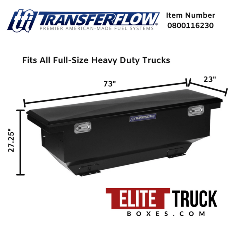 Transfer Flow 70 Gallon Fuel Transfer Tank Tool Box Combo Diesel or Ga ...